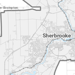 Carte interactive de la Ville de Sherbrooke