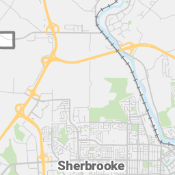 Carte interactive de la Ville de Sherbrooke