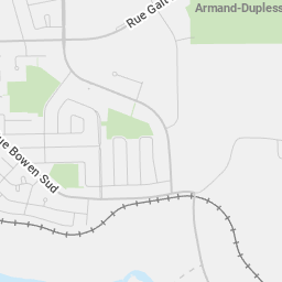 Carte interactive de la Ville de Sherbrooke